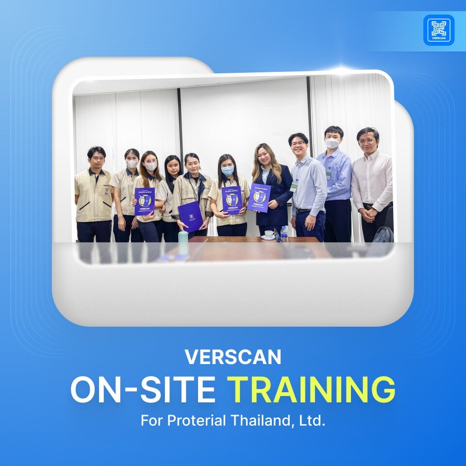 VERSCAN On-Site Training กับ โพรเทเรียล (ไทยแลนด์)